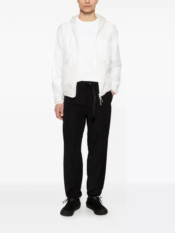 ROA Logo-detail Hooded Jacket - White