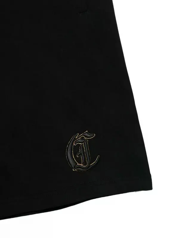 Just Cavalli Embroidered Track Shorts