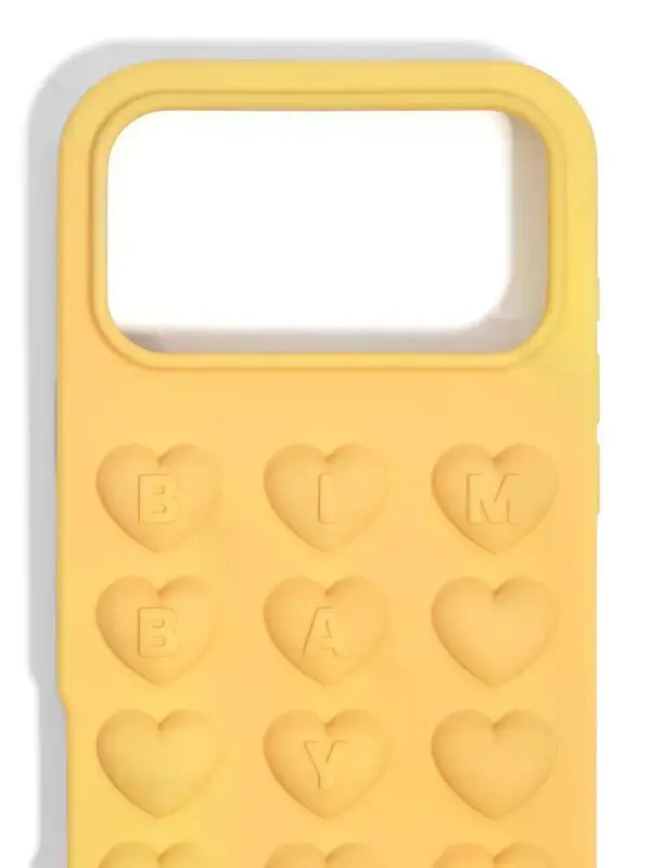 Bimba Y Lola Iphone 17 Pro Max Embossed-hearts Phone Case