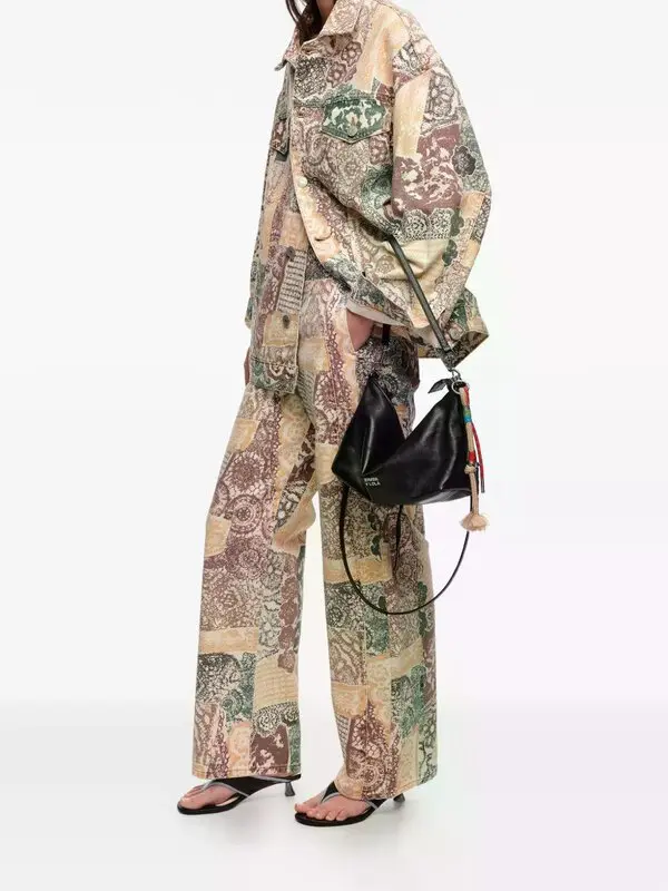 Bimba Y Lola Printed Cotton Jacket