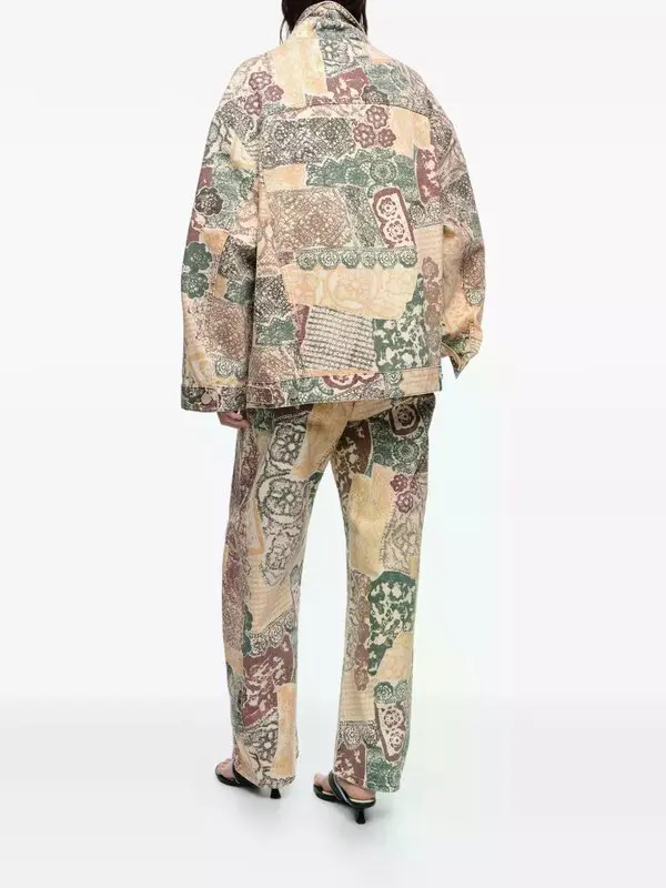 Bimba Y Lola Printed Cotton Jacket