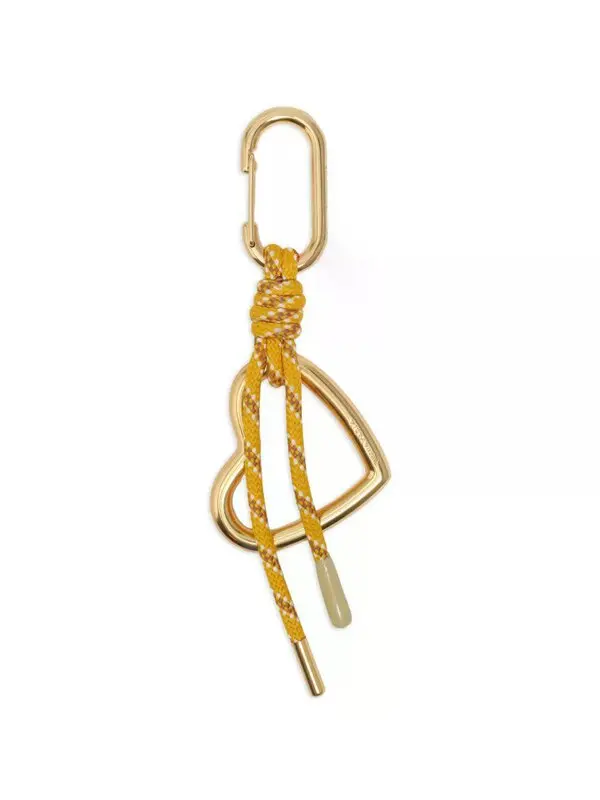 Bimba Y Lola Heart-charm Keyring - Gold