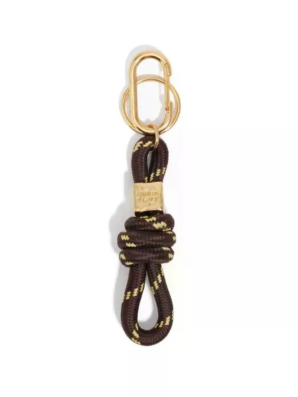 Bimba Y Lola Cable Rope-detail Keyring - Gold