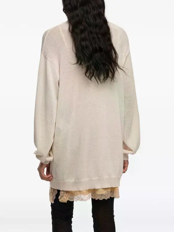 Bimba Y Lola V-neck Balloon Sleeve Top