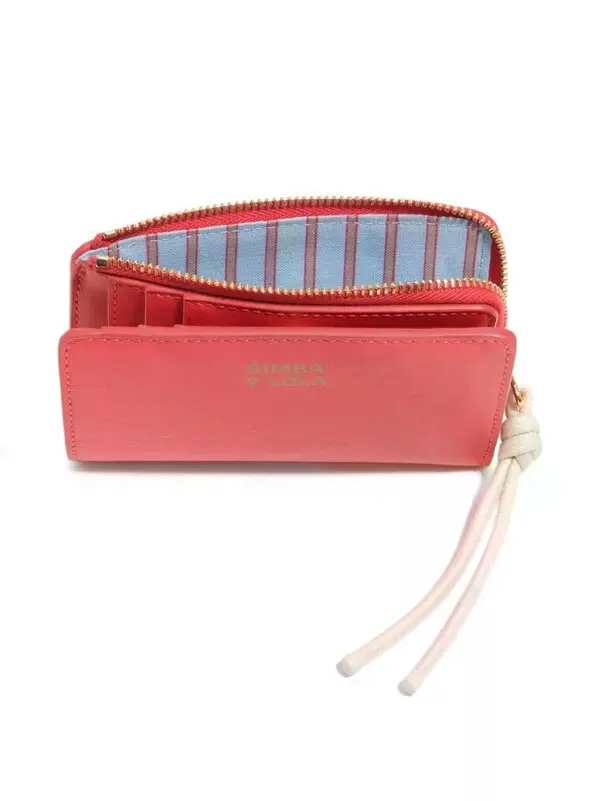 Bimba Y Lola Logo-detail Leather Wallet