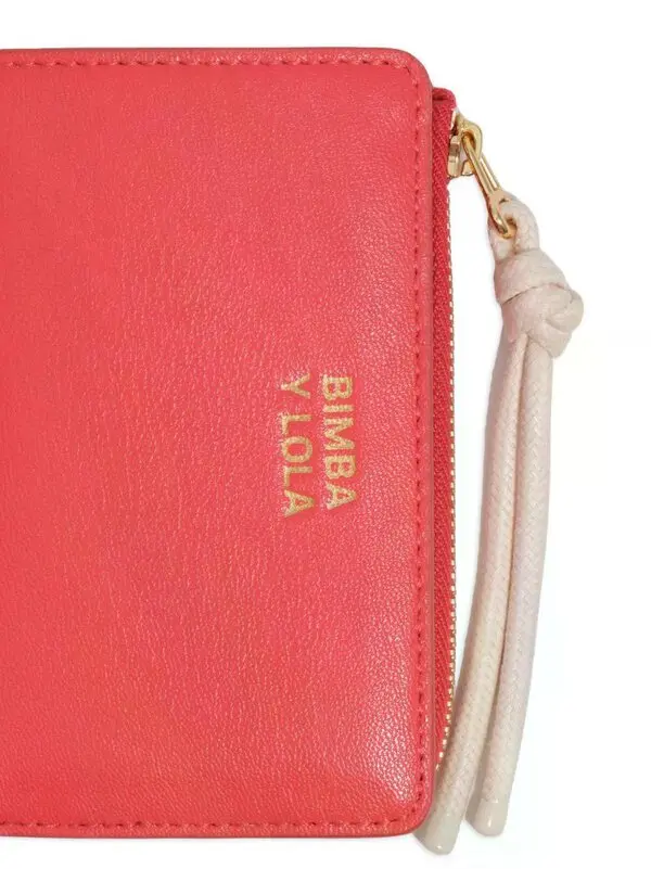 Bimba Y Lola Logo-detail Leather Wallet