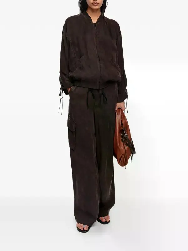 Bimba Y Lola Bomber Jacket With Drawstring