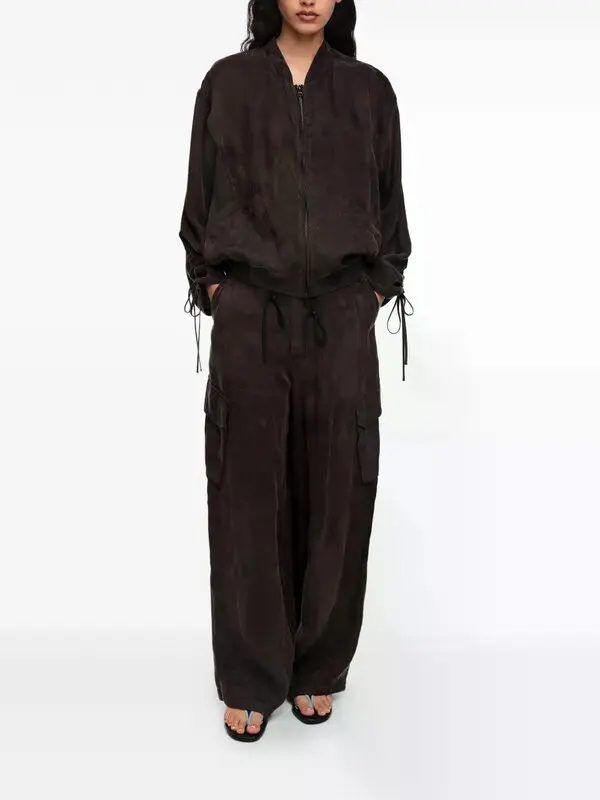 Bimba Y Lola Bomber Jacket With Drawstring