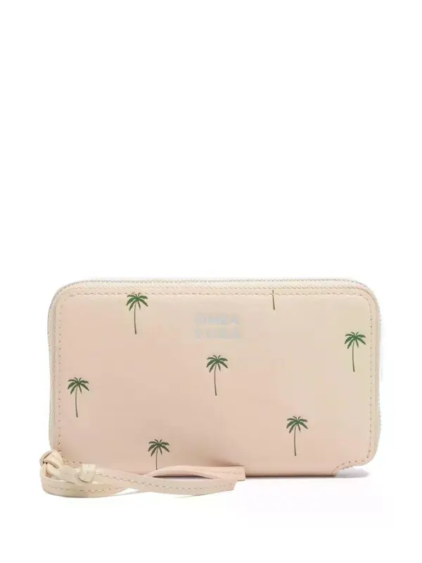 Bimba Y Lola Palms Tree-print Wallet - Neutrals