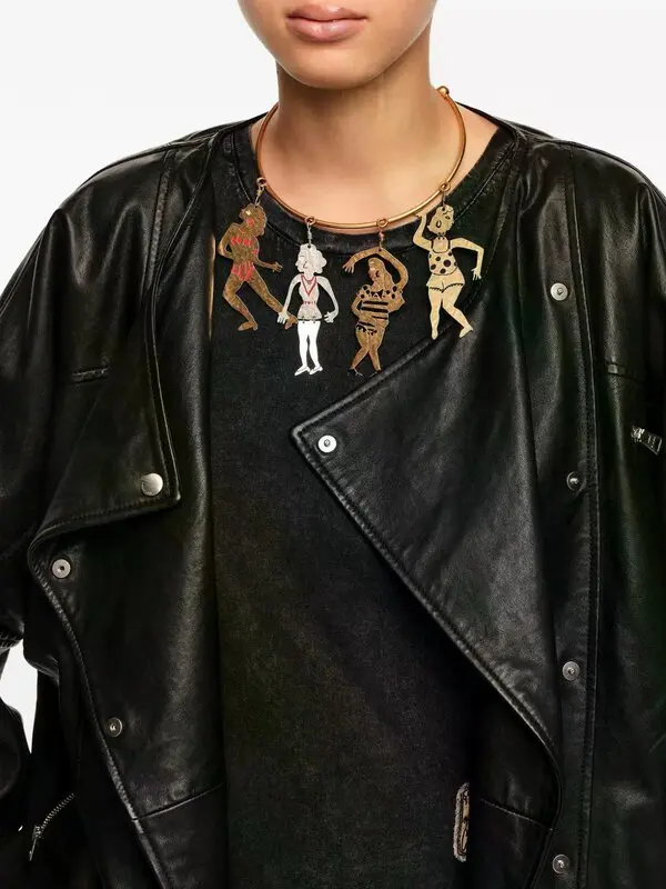 Bimba Y Lola Figure Pendant Necklace