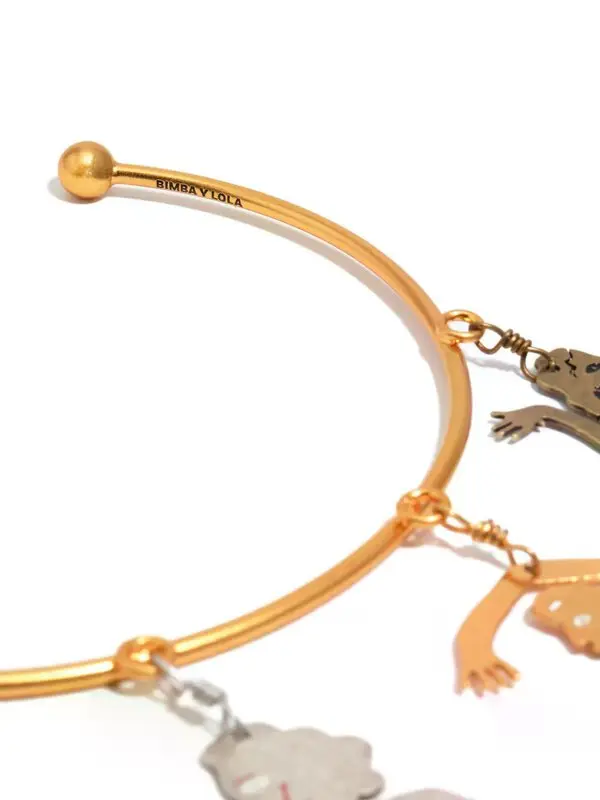 Bimba Y Lola Figure Pendant Necklace