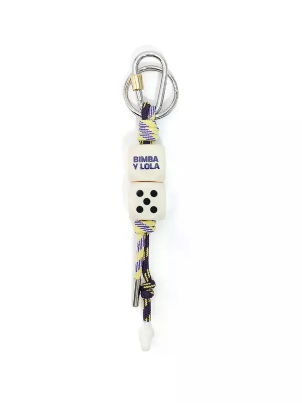 Bimba Y Lola Keyring - Silver