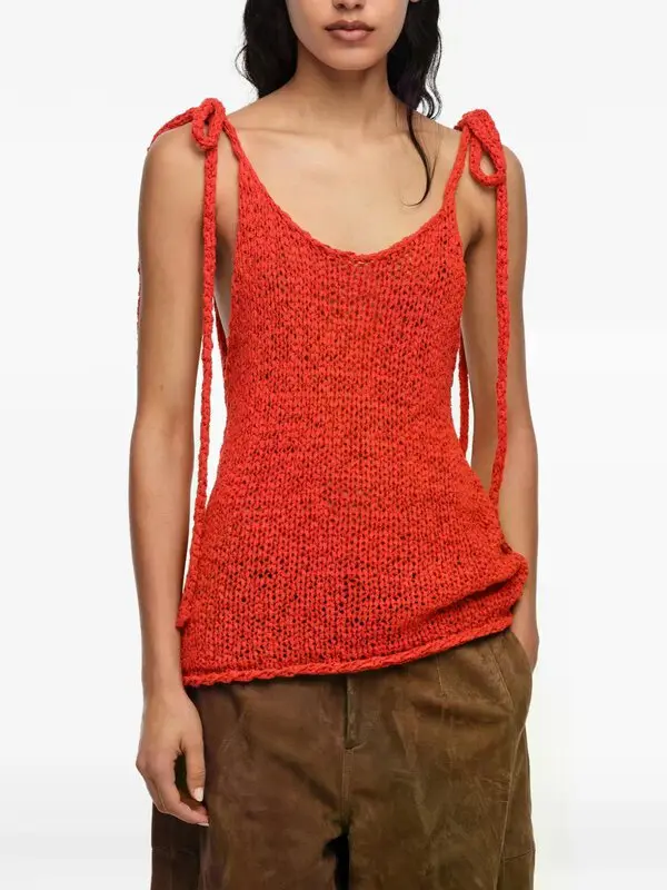 Bimba Y Lola Tie-fastening Knitted Top