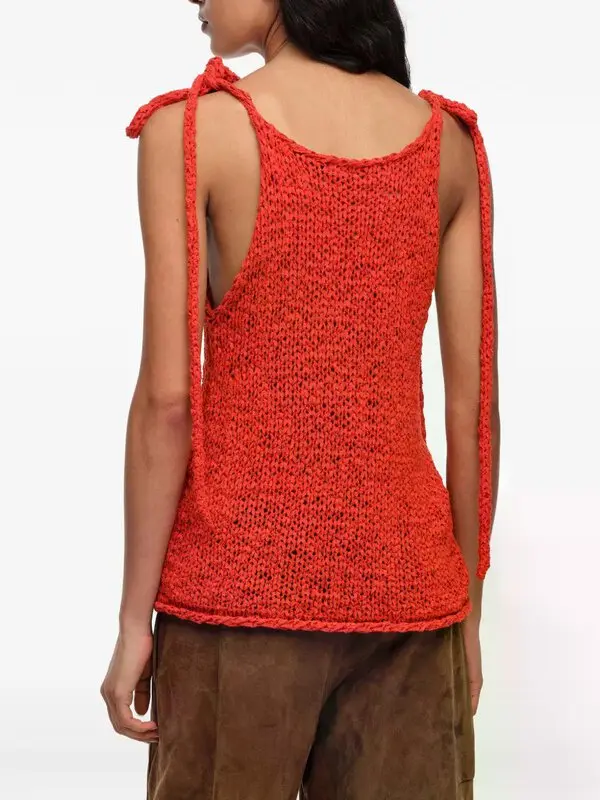 Bimba Y Lola Tie-fastening Knitted Top