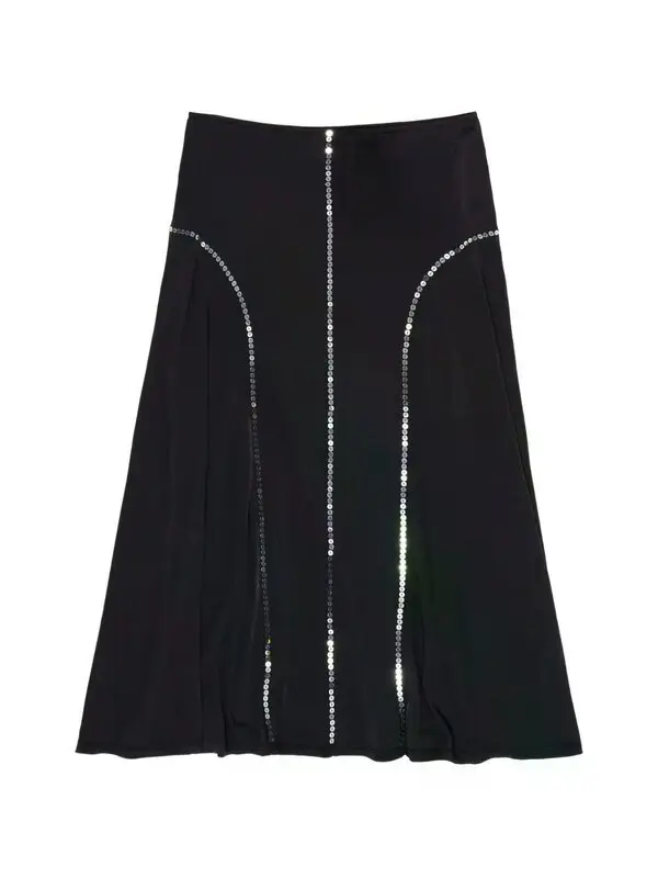Bimba Y Lola Sequin Embellished Midi Skirt