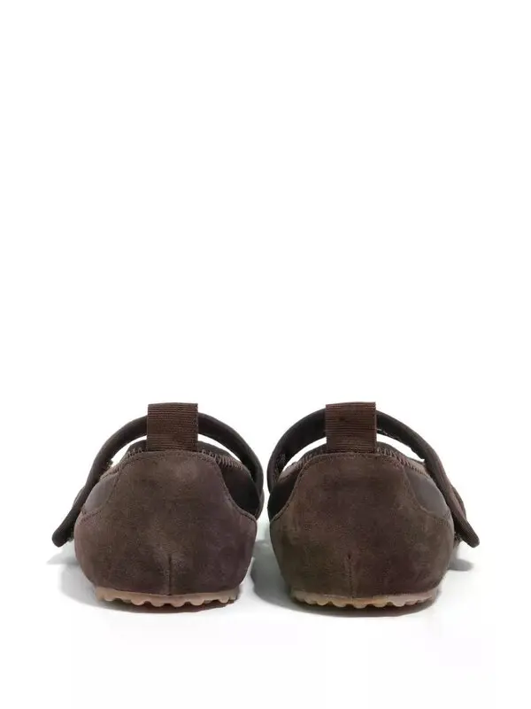 Bimba Y Lola Strap-detail Ballet Flats - Brown