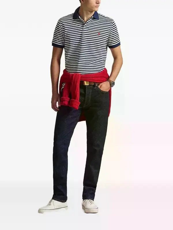 Polo Ralph Lauren Striped Piqué Polo Shirt