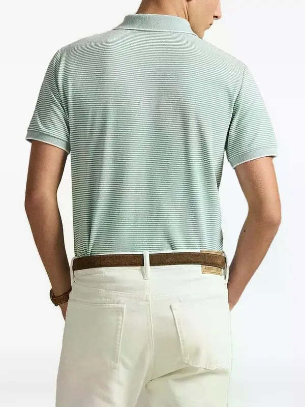 Polo Ralph Lauren Striped Logo Polo Shirt