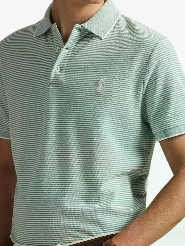 Polo Ralph Lauren Striped Logo Polo Shirt