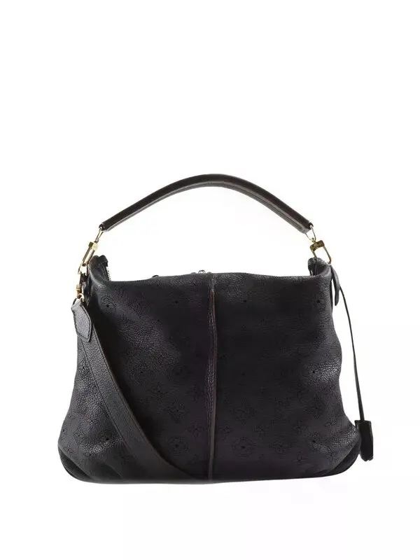 LOUIS VUITTON 2012 Monogram Mahina Selene Mm Satchel