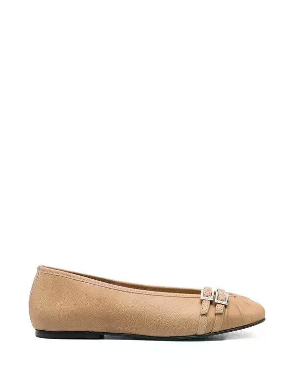 ALOHAS Cendana Vintage Leather Ballet Flats
