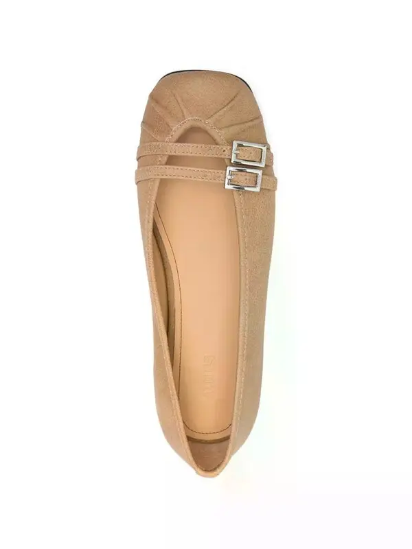 ALOHAS Cendana Vintage Leather Ballet Flats