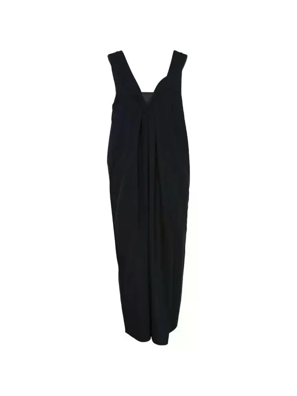 ENFOLD V-neck Jumpsuit - Blue