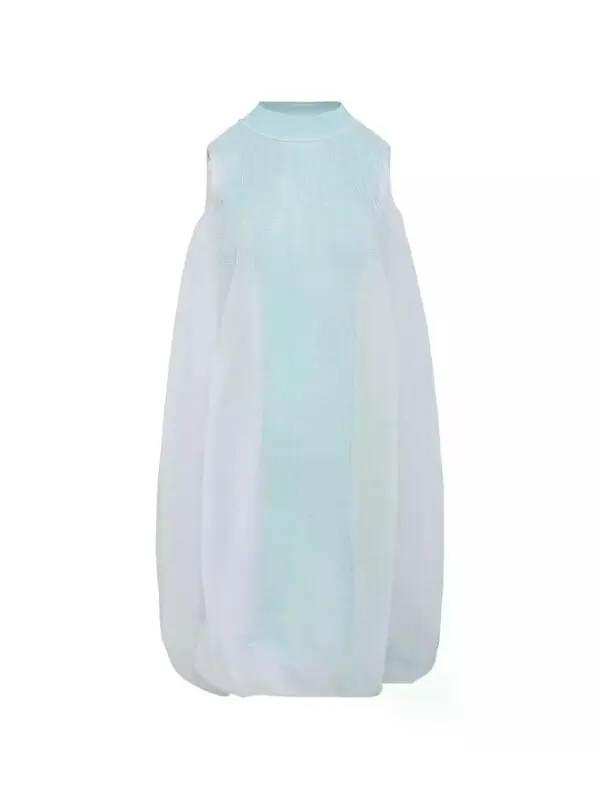 CFCL Ruffled Midi Dress - Blue