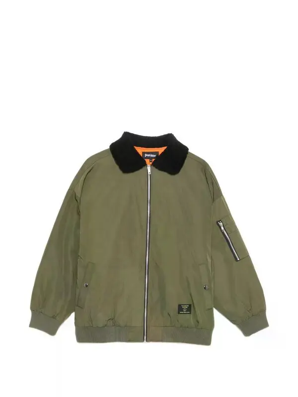 PEACE AND AFTER Zip-up Embroidered Jacket