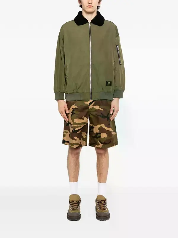 PEACE AND AFTER Zip-up Embroidered Jacket