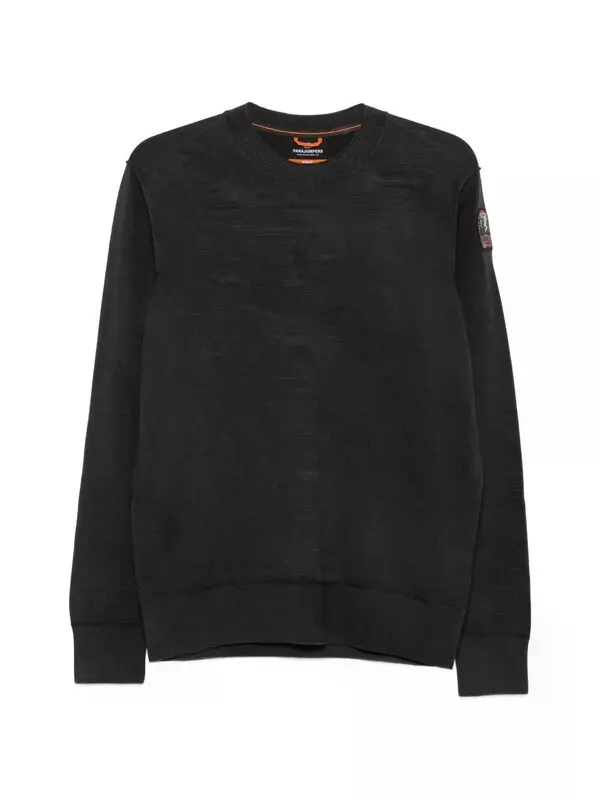 PARAJUMPERS Ribbed Crewneck Sweatshirt - Grey