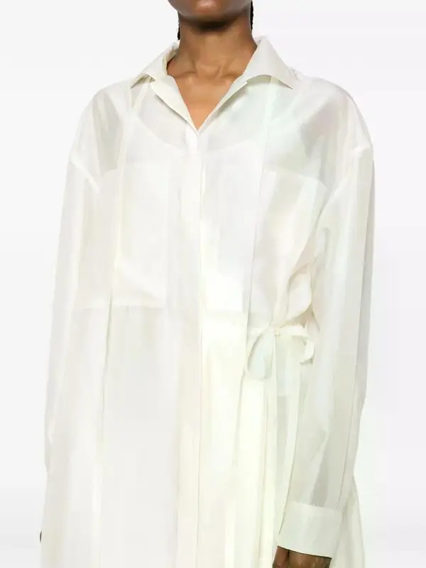SYSTEM Tie-neck Pocket Dress
