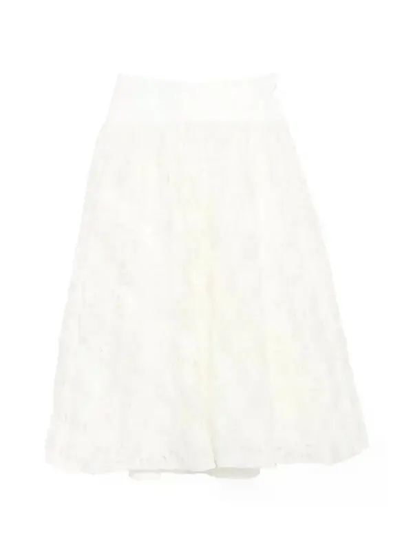 Simkhai Floral Print A-line Midi Skirt
