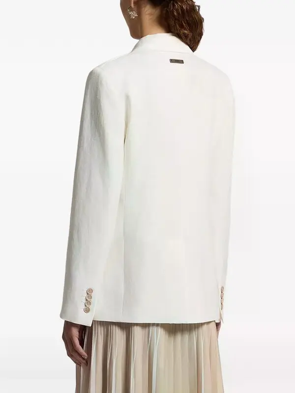 Peserico Single-breasted Blazer - Neutrals