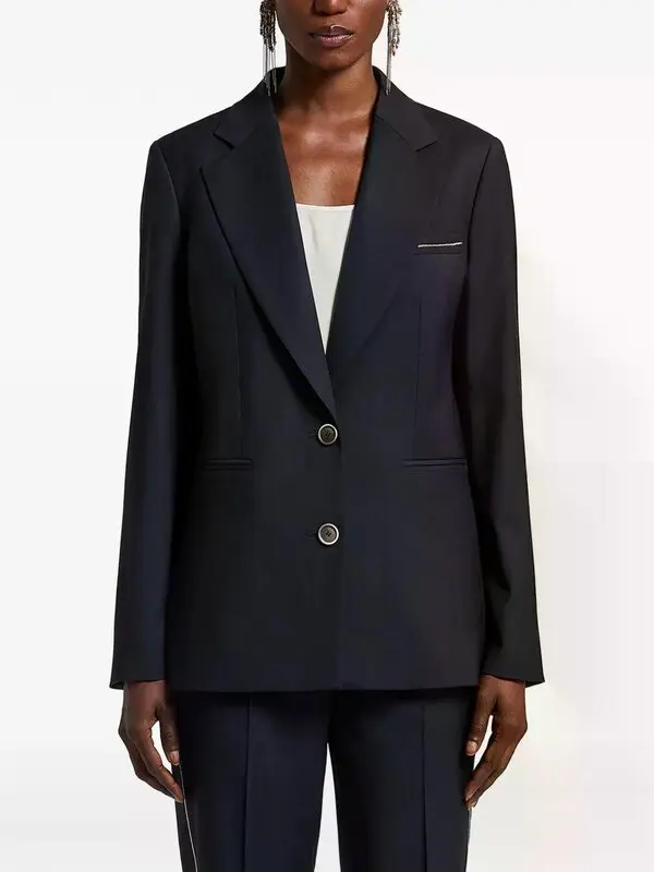 Peserico Loro Piana Merino Wool Blazer