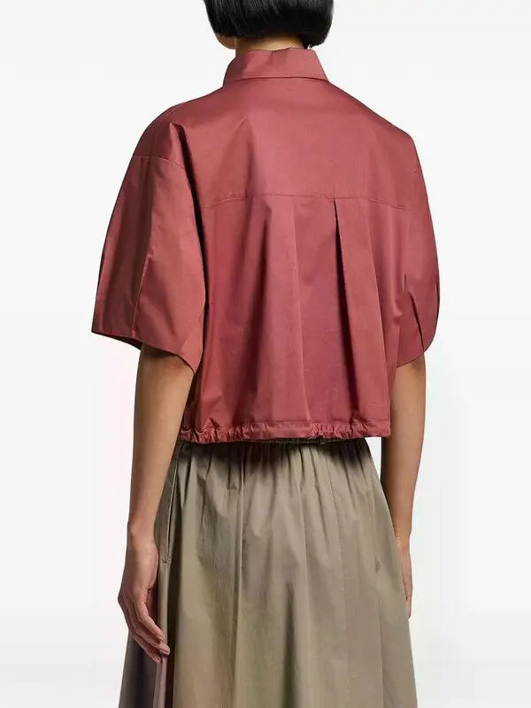 Peserico Drawstring Shirt With Chest Pockets