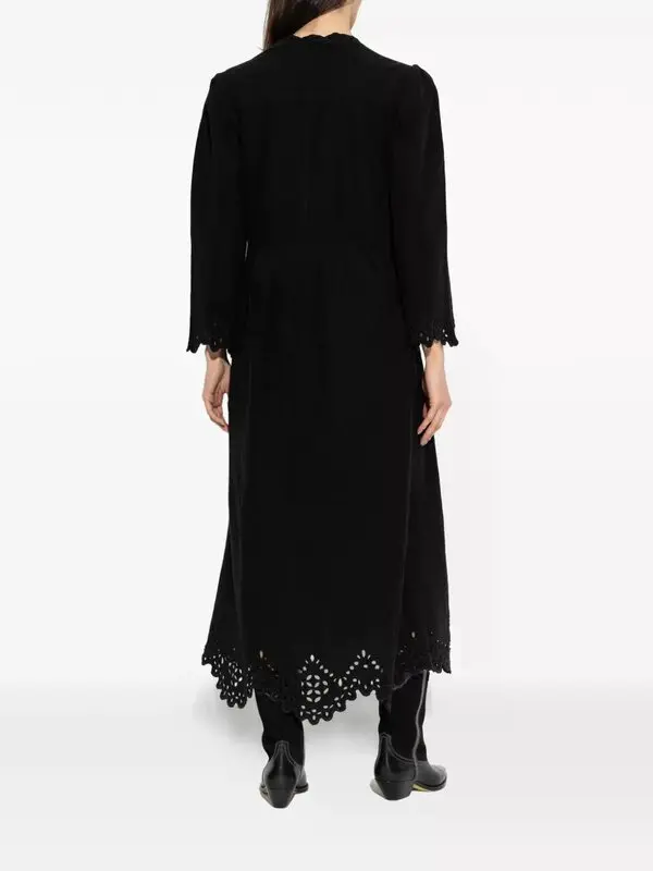 MARANT ETOILE Tianny Cut-out Dress - Black