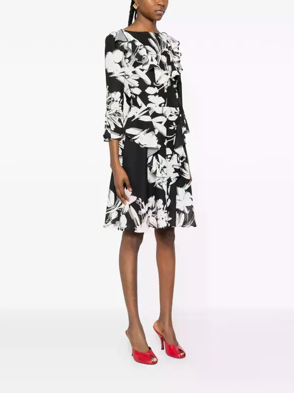 CATALINA Floral Ruffled Dress