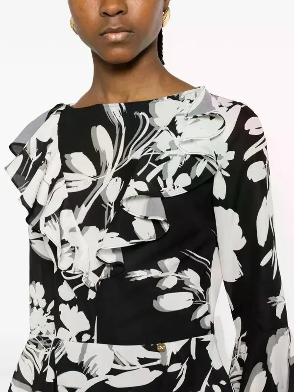 CATALINA Floral Ruffled Dress
