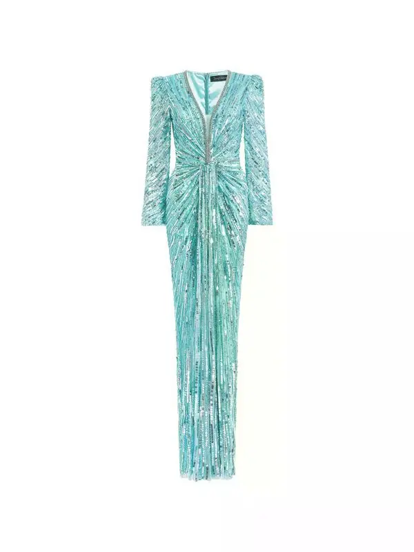 Jenny Packham Darcy Sequin-embellished Maxi Dress
