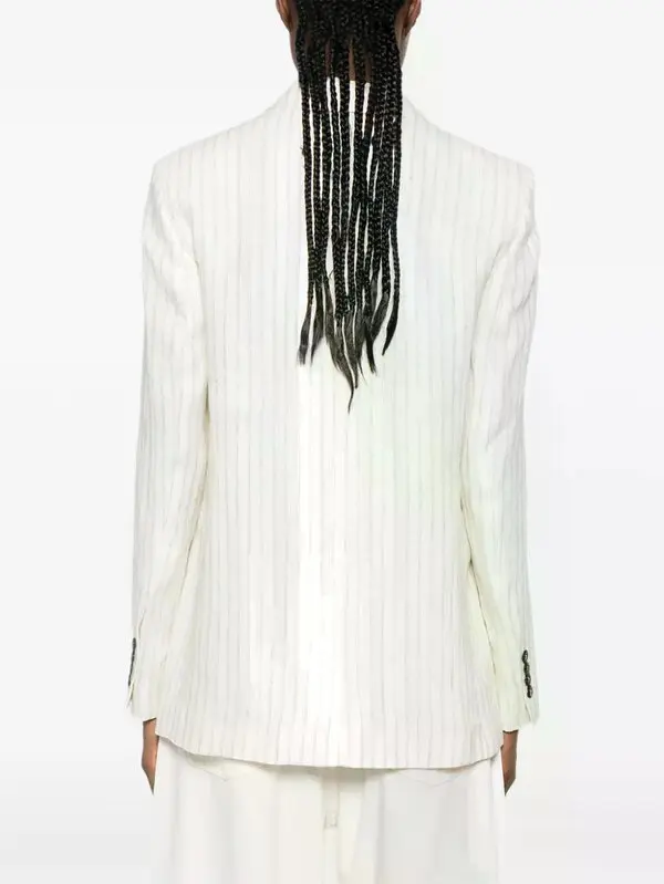 Max Mara Striped Button Jacket
