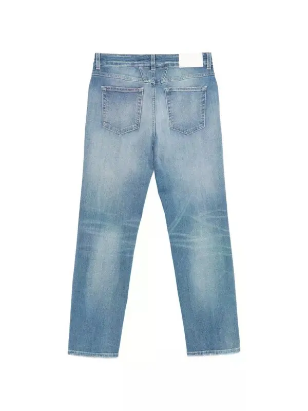 Closed Buttoned Denim Jeans