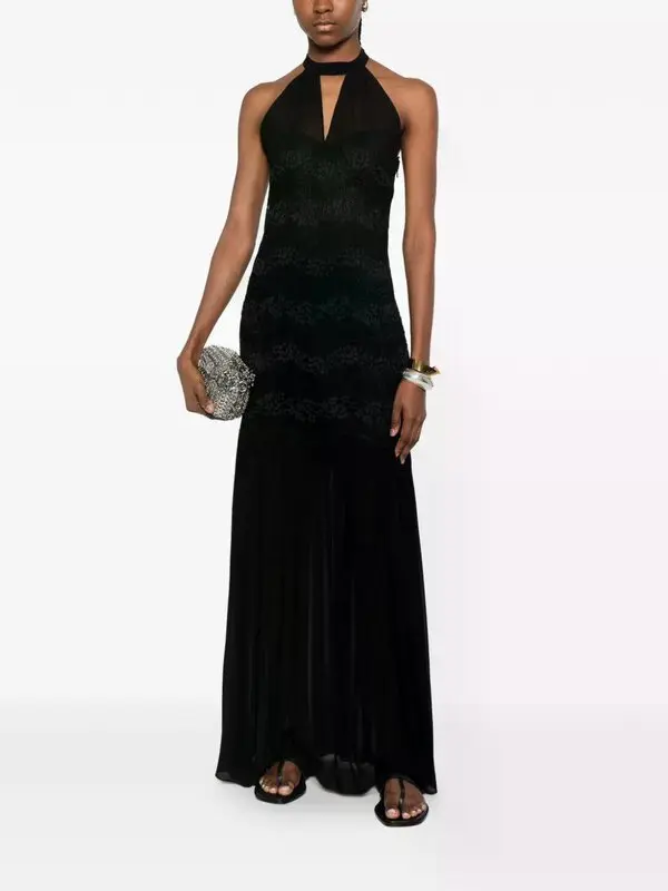 TWINSET Halterneck Lace Dress