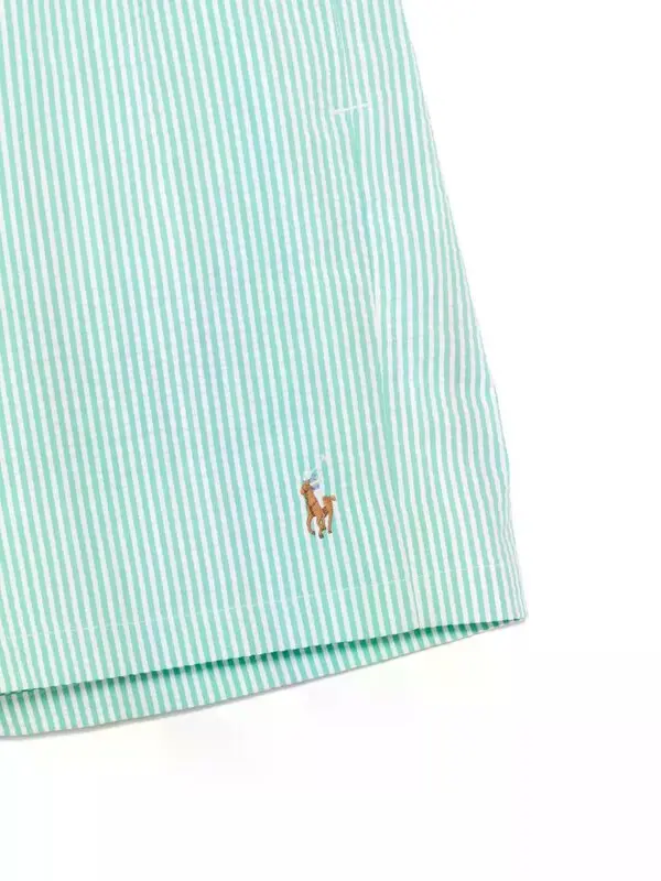 Polo Ralph Lauren Striped Swim Shorts - Green