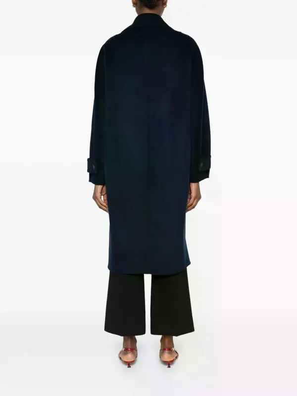 JOSEPH Franco Single-breasted Coat - Blue