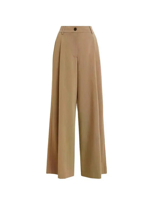 Essentiel Antwerp Josha Pinstripe Wide Leg Trousers