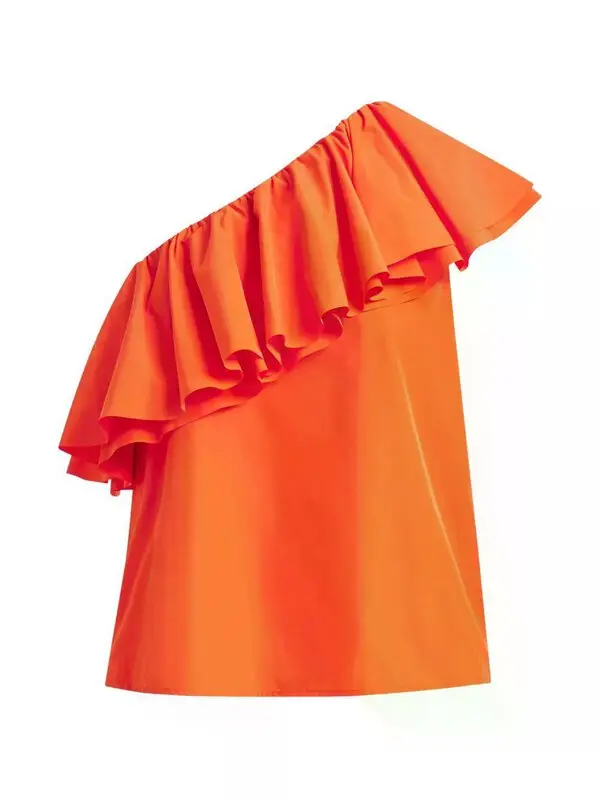 Essentiel Antwerp Ruffled Asymmetric Blouse