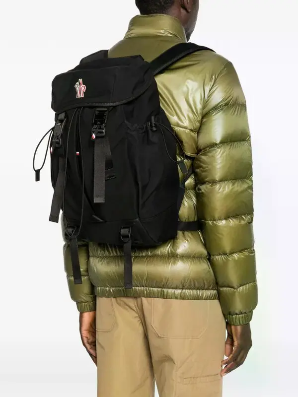 Moncler Leather-trimmed Backpack
