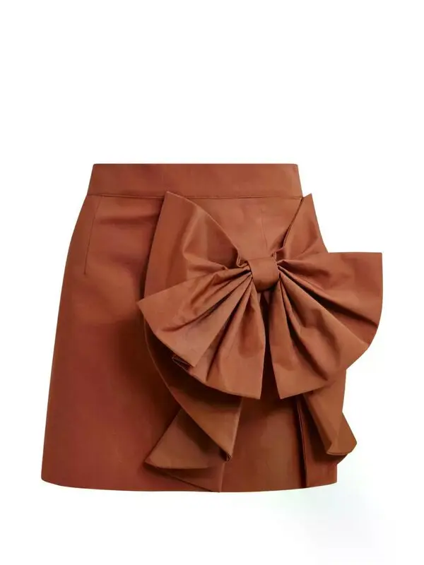 Essentiel Antwerp Bow-detail A-line Skirt