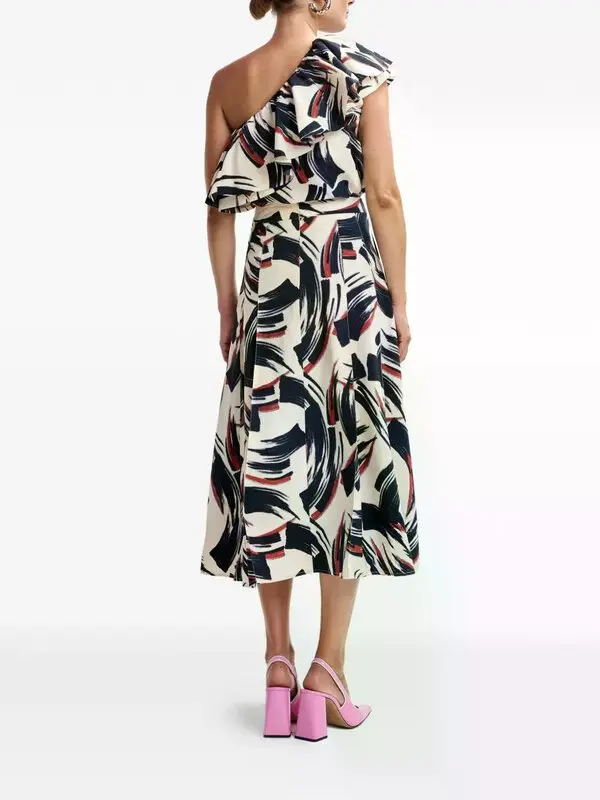 Essentiel Antwerp Printed Midi Skirt